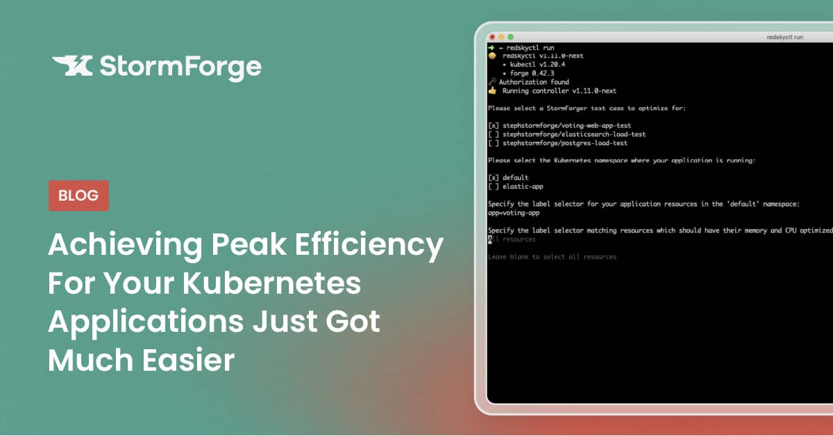 Achieving Peak Cloud Efficiency For Your Kubernetes Applications Just
