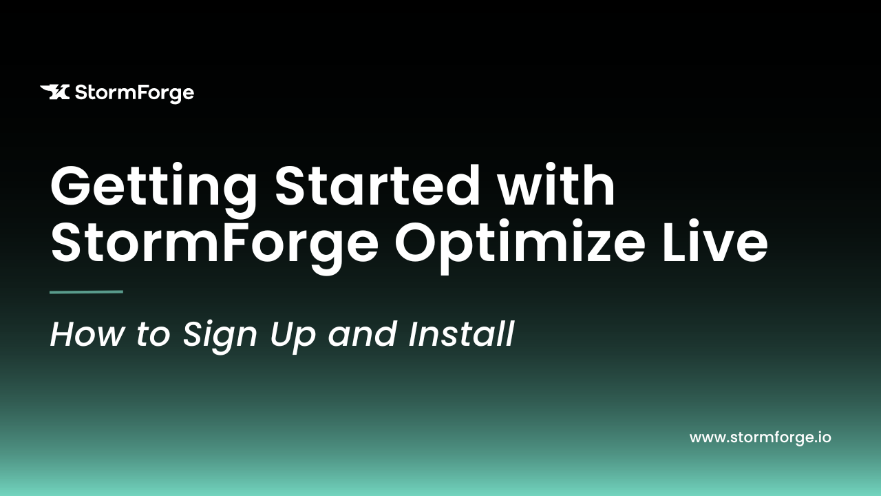 [VIDEO] Getting Started with Optimize Live: How to Install the Agent on a Cluster